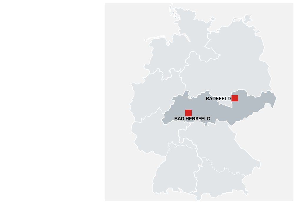Standorte Fuhrpark-Service STRABAG BMTI, Fläche DE – Region Mitte ...